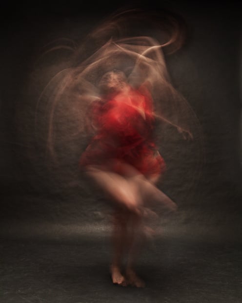Blurred Long-Exposure Portraits Showing Dancers in Motion